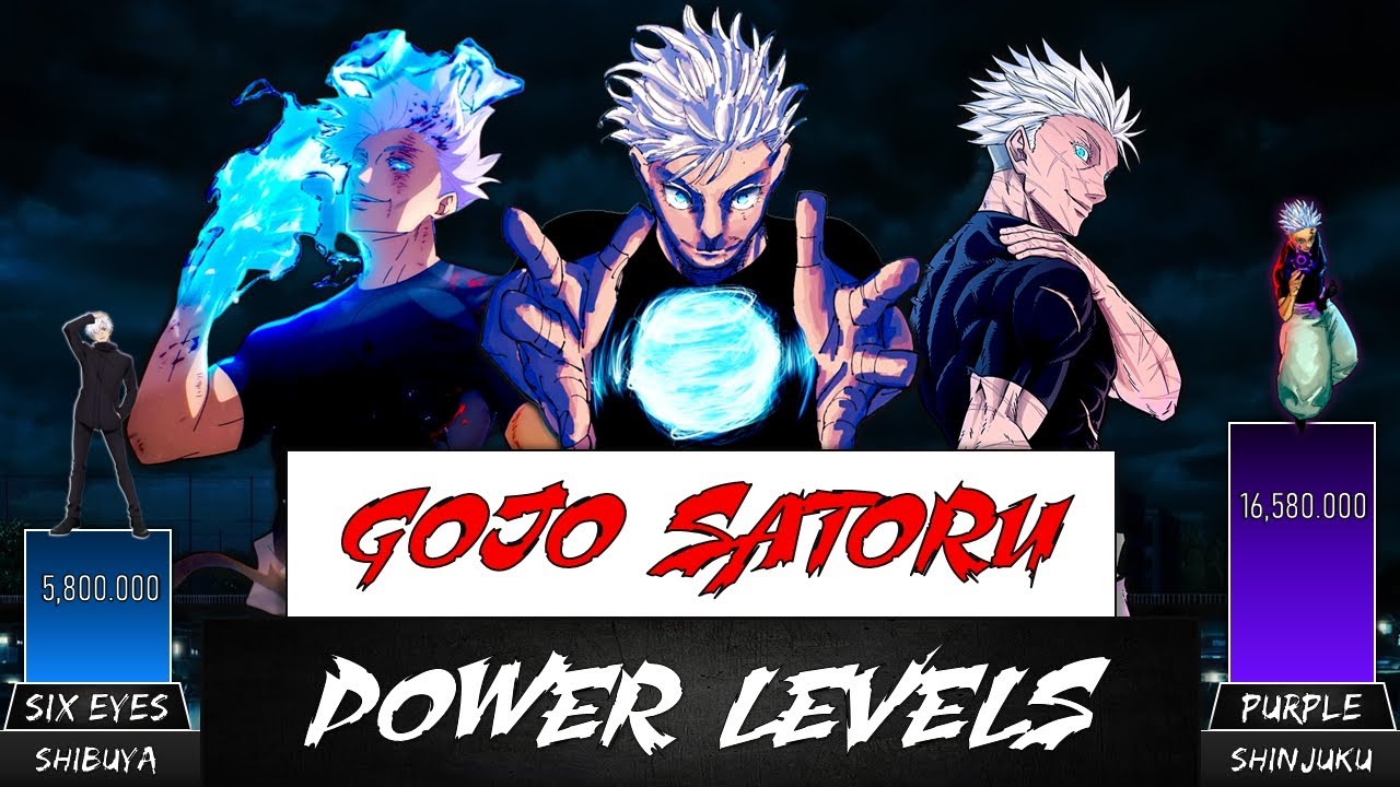 GOJO SATORU EVOLUTION - JUJUTSU KAISEN POWER LEVELS | KISE SENSEI - YouTube