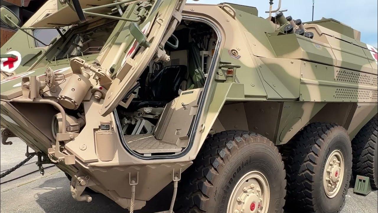 Transportpanzer FUCHS / TPz 1A8 Beweglicher Arzttrupp - YouTube