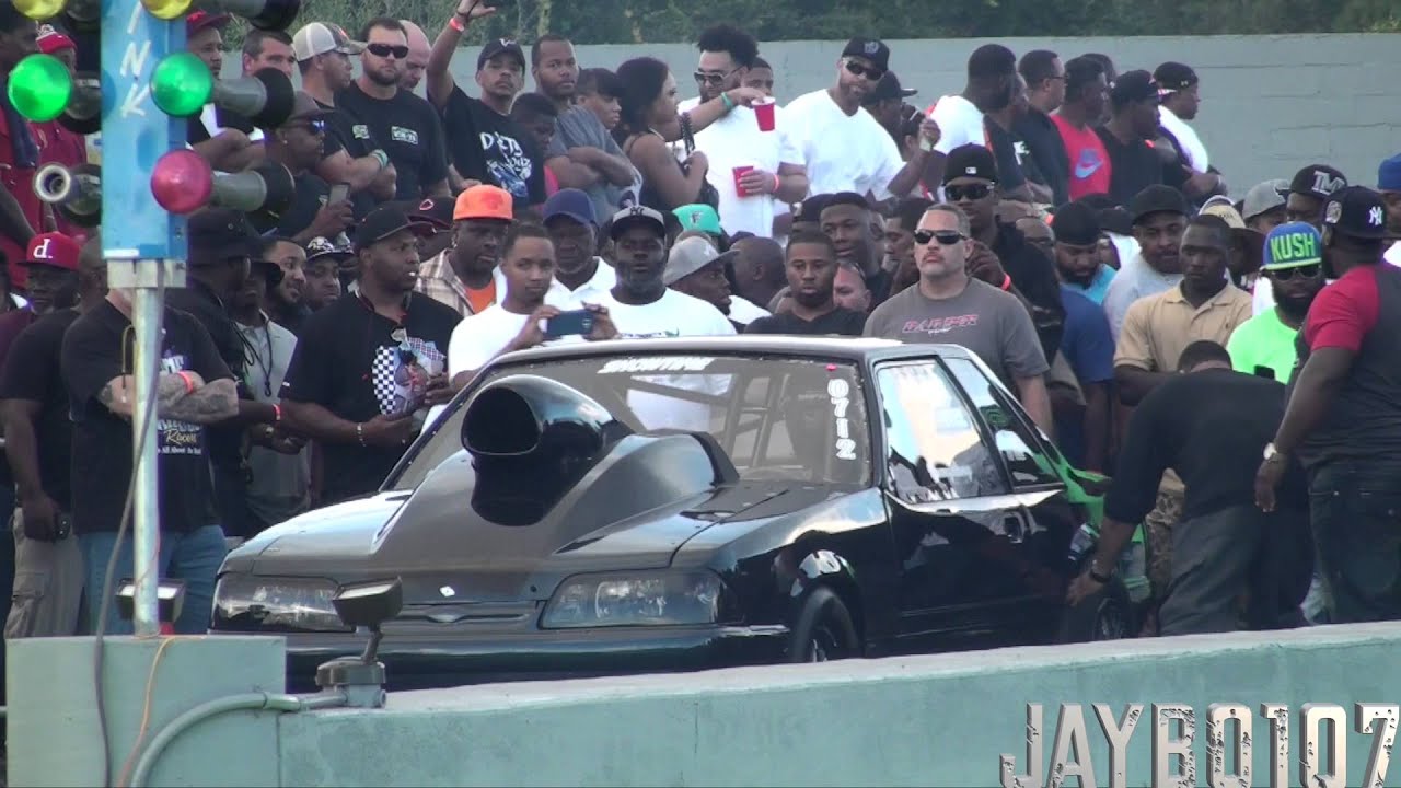 Young Stang vs McCain Racing $10,000 All motor vs Nitous Orlando ...