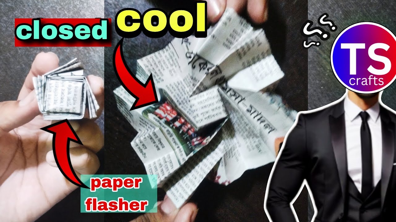 How to make paper begginers flasher | Origami flasher कैसे बनाए? 🔥 ...