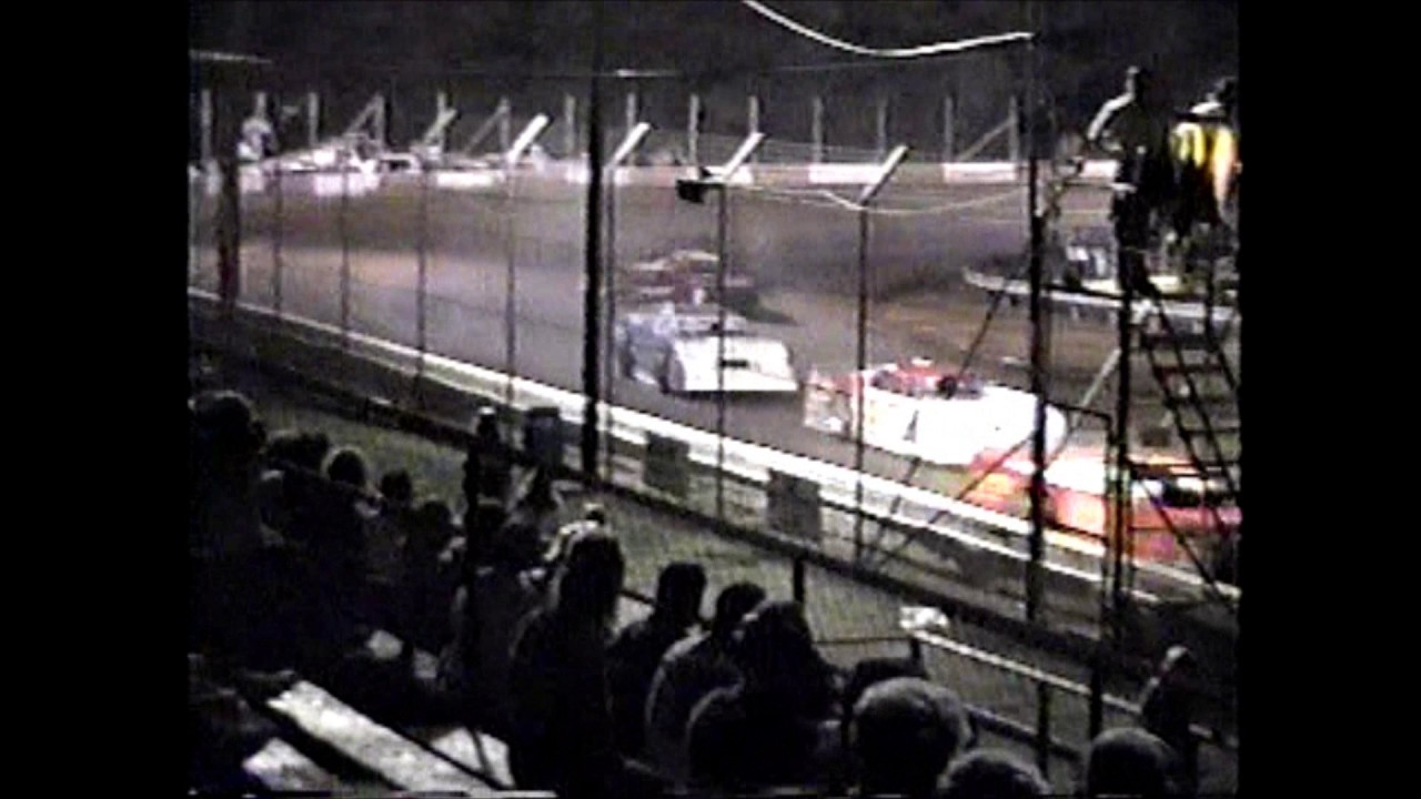 County Line Raceway Late Model Feature 6-3-95 - YouTube