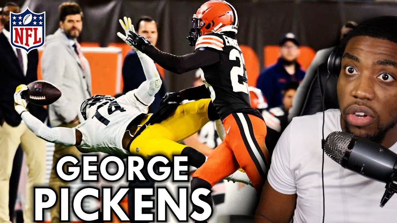 George Pickens Highlights Reaction (NFL 2022) - YouTube