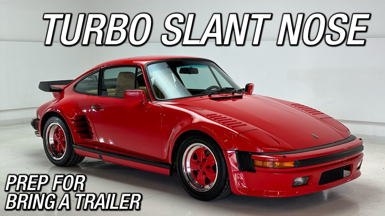 SLANT NOSE Porsche 911 Turbo - Dry Ice Cleaning & Detailing - YouTube