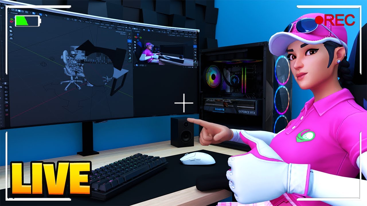 |LIVE CHILL ON FAIT DES MINIATURES FORTNITE| - YouTube