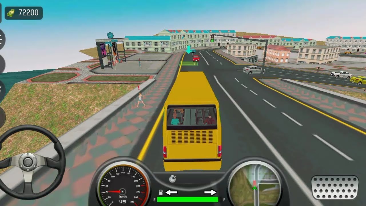 BUS WALA GAME | BUS SIMULATOR GAMEPLAY 6 - YouTube
