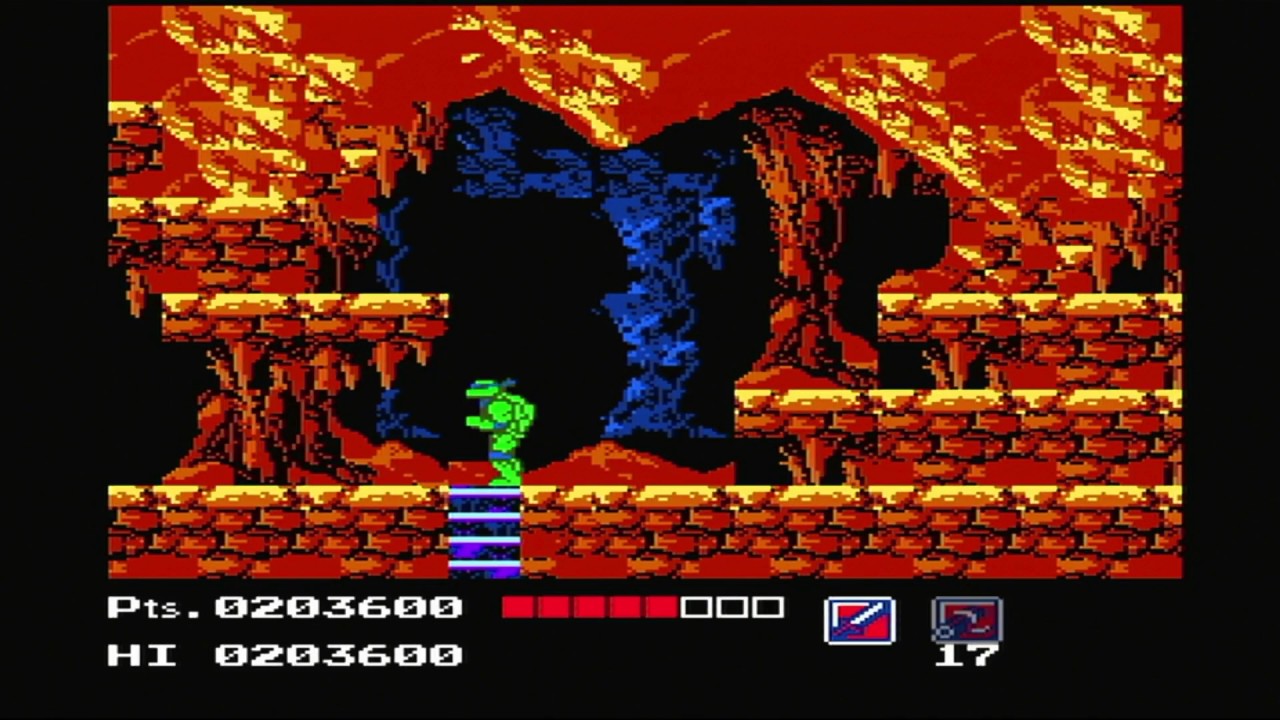 Teenage Mutant Ninja Turtles NES Walkthrough - Finding the Technodrome ...