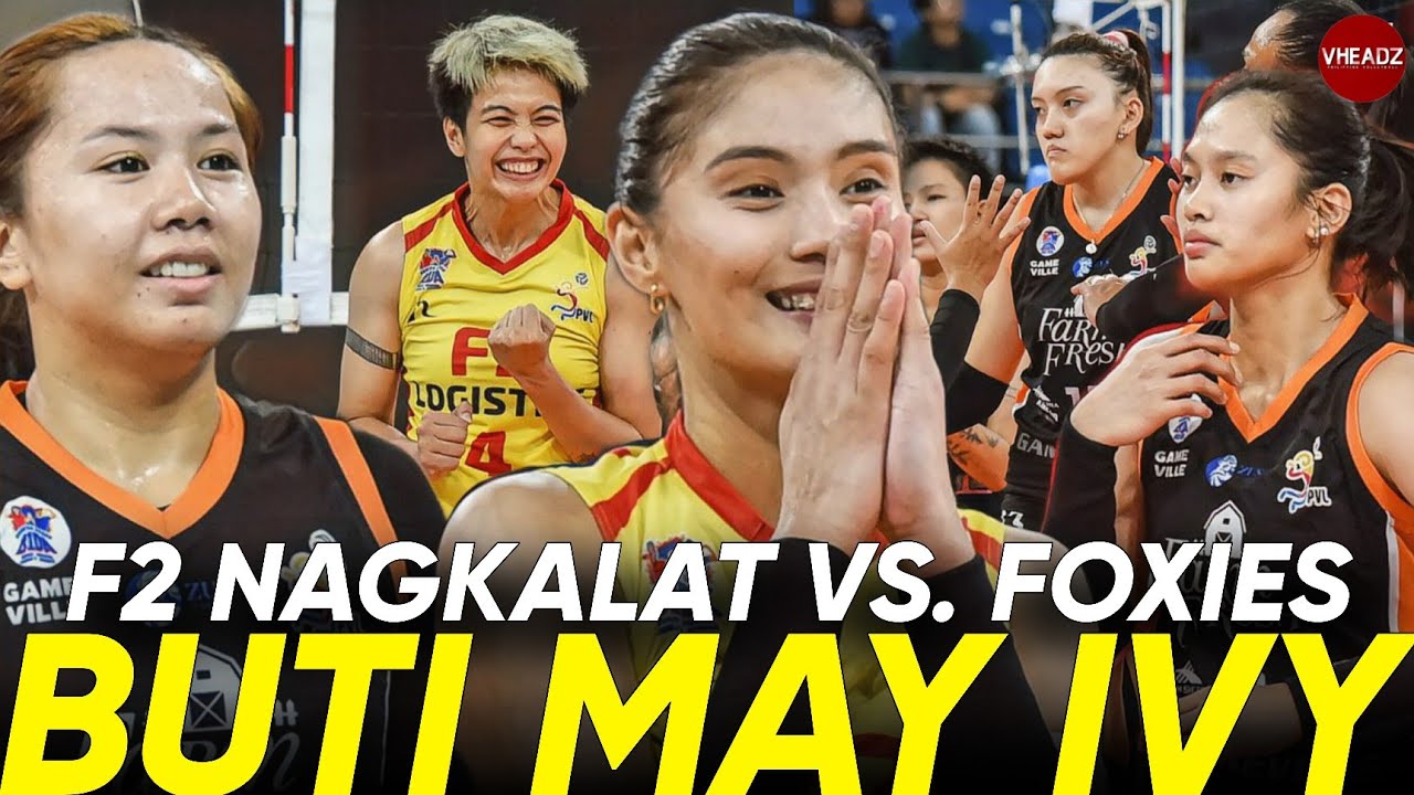 Ivy SAVIOR ng F2! Jolina BEST Game! Tubu BUHAT ang Foxies, Galang ...