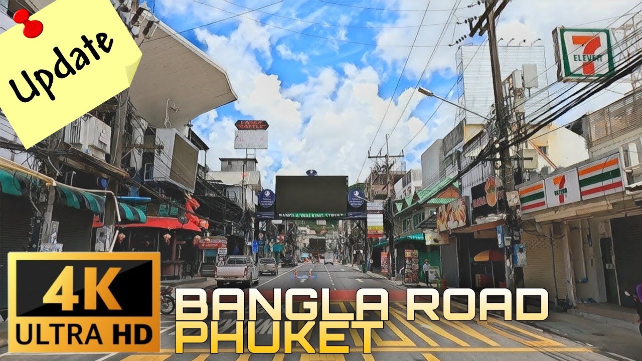 [4K] Patong Phuket Today: Bangla Road and Beach Front Tody | Phuket ...