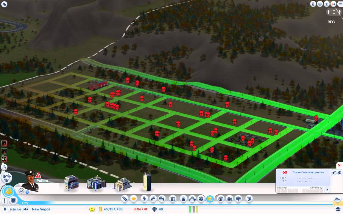 Simcity crime criminals - YouTube