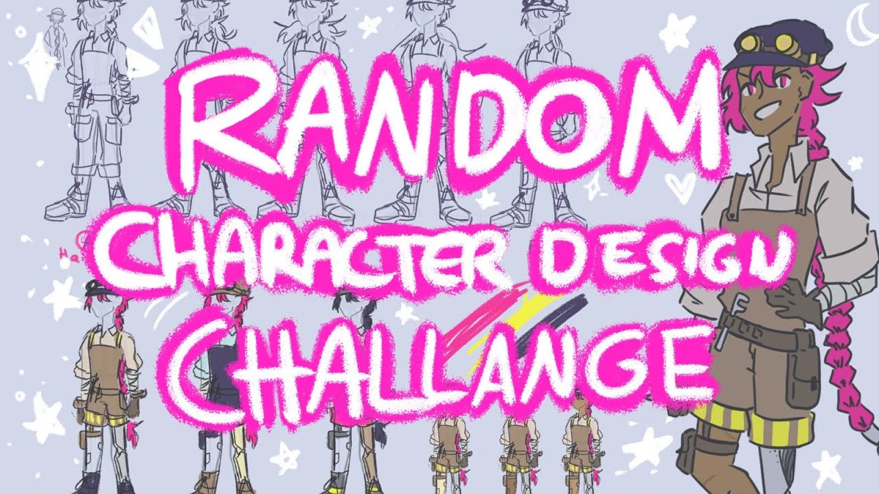 Random Character Design Challange - YouTube