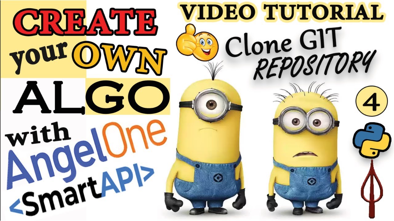 How to clone git repositories | Github | Angelone Smartapi | Create ...