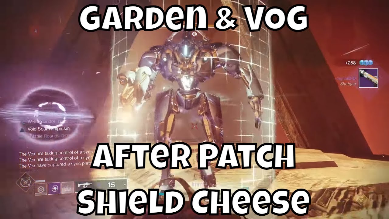 Garden & Vog Cheese - After Patch 3 Methods To Kill Immune Shields ...