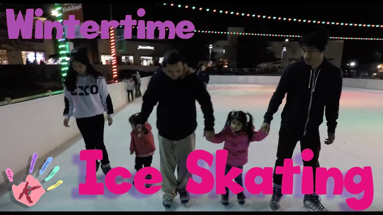 Five K Bonding: Kaylanee & Kylee's First Time Ice Skating - YouTube