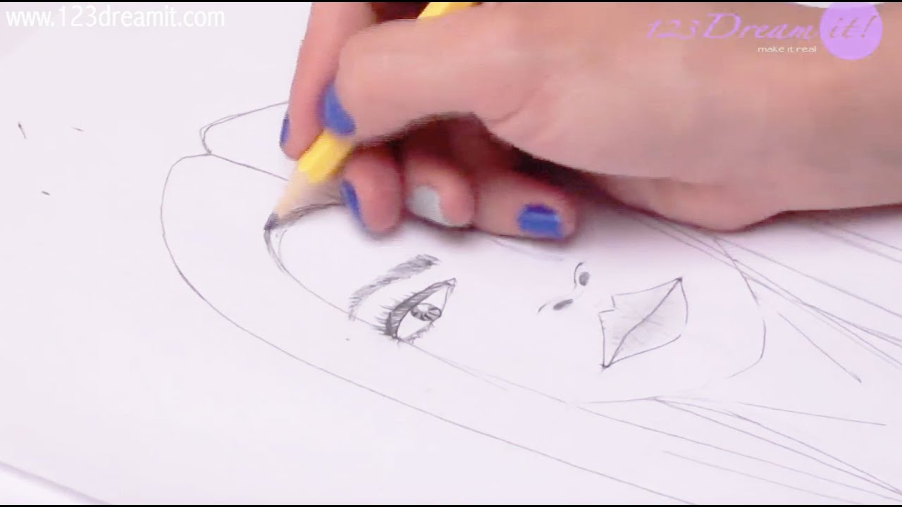 HOW TO DRAW A FACE FOR FIGURINES - YouTube