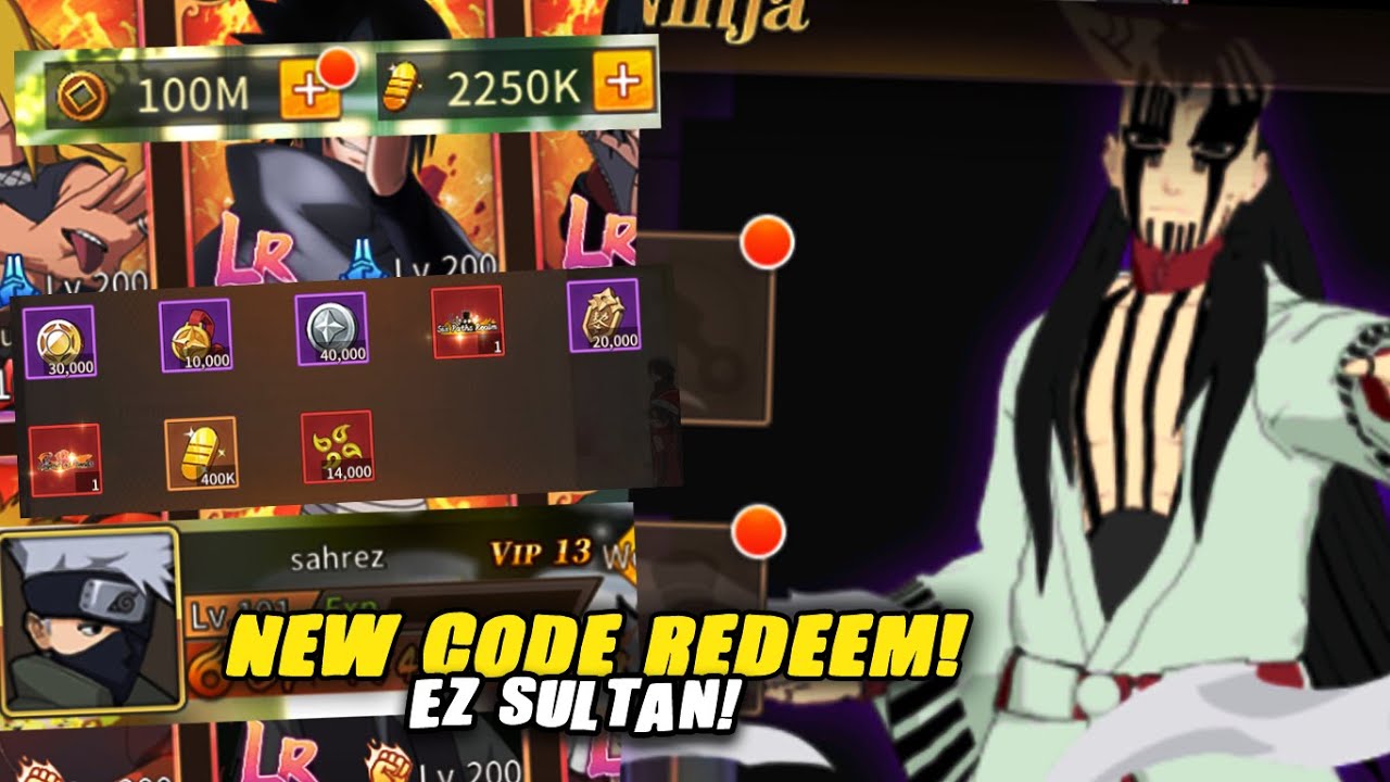 RAMAH F2P! Codes redeem Terbaru Nindo FireWill - YouTube