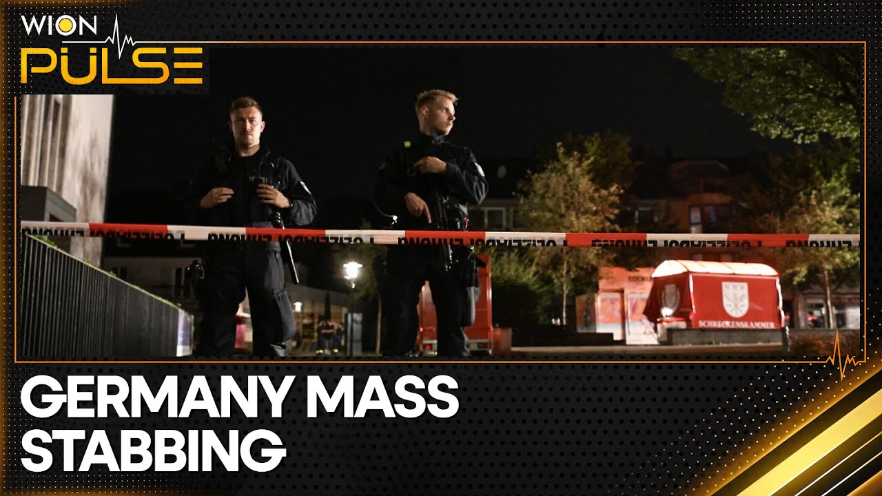 Germany mass-stabbing: Forensic team search scene of mass-stabbing in ...