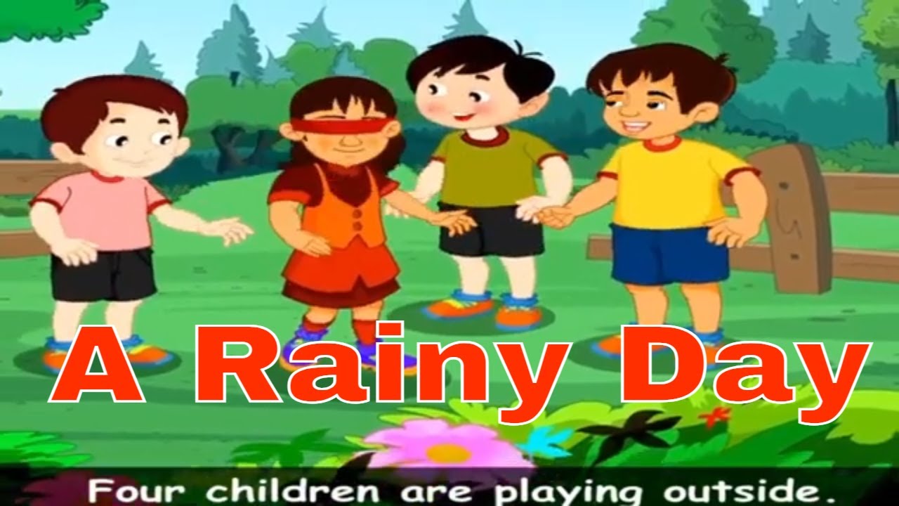 A Rainy Day 🌦️ | Short Story for Kids | Moral Story | English Learning ...