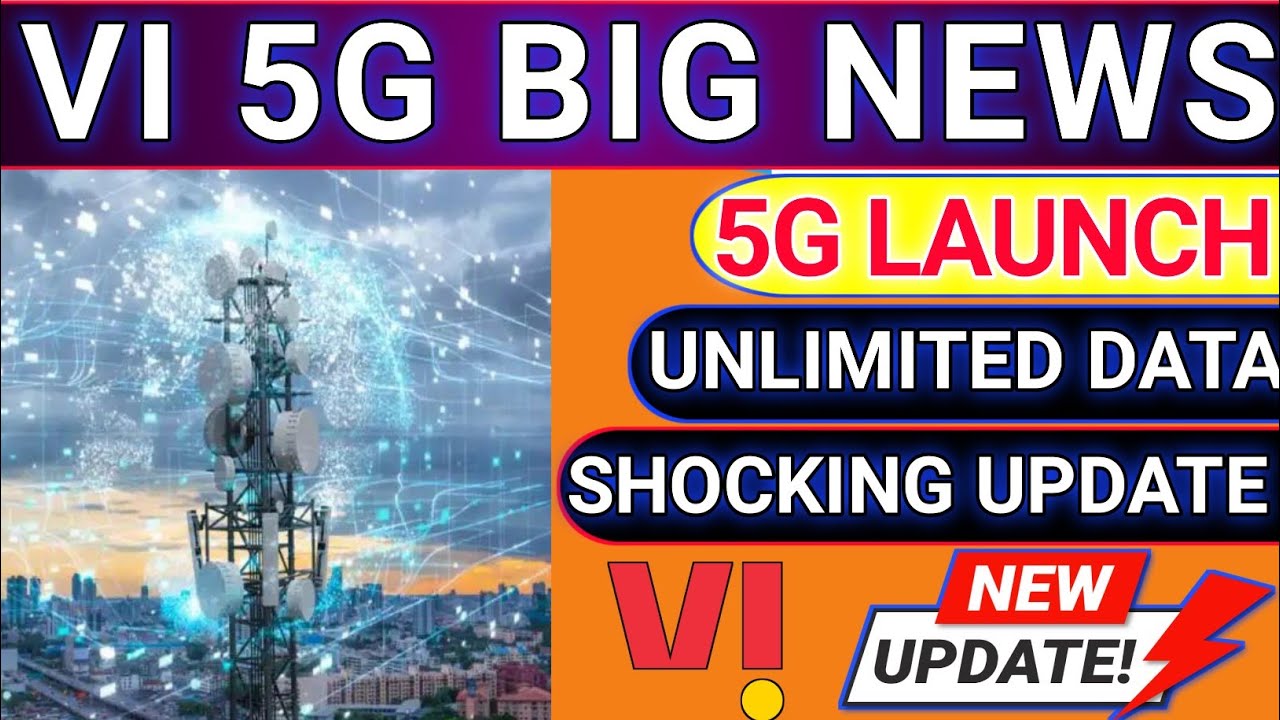 VI 5G BIG NEWS | Vodafone Idea 5g Launch Date In India 😱 | VI News ...