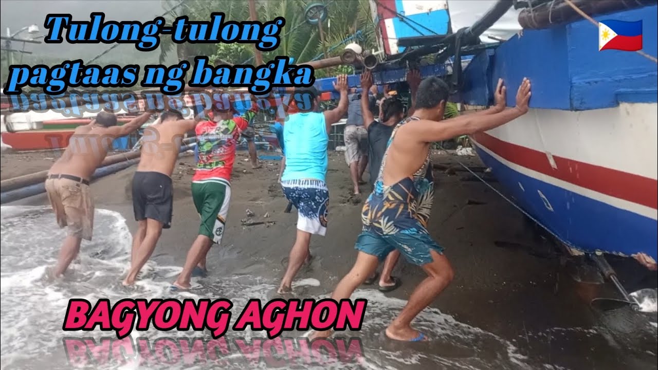I-Rescue namin ang mga bangkang panghanapbuhay namin. lumaki ang dagat ...