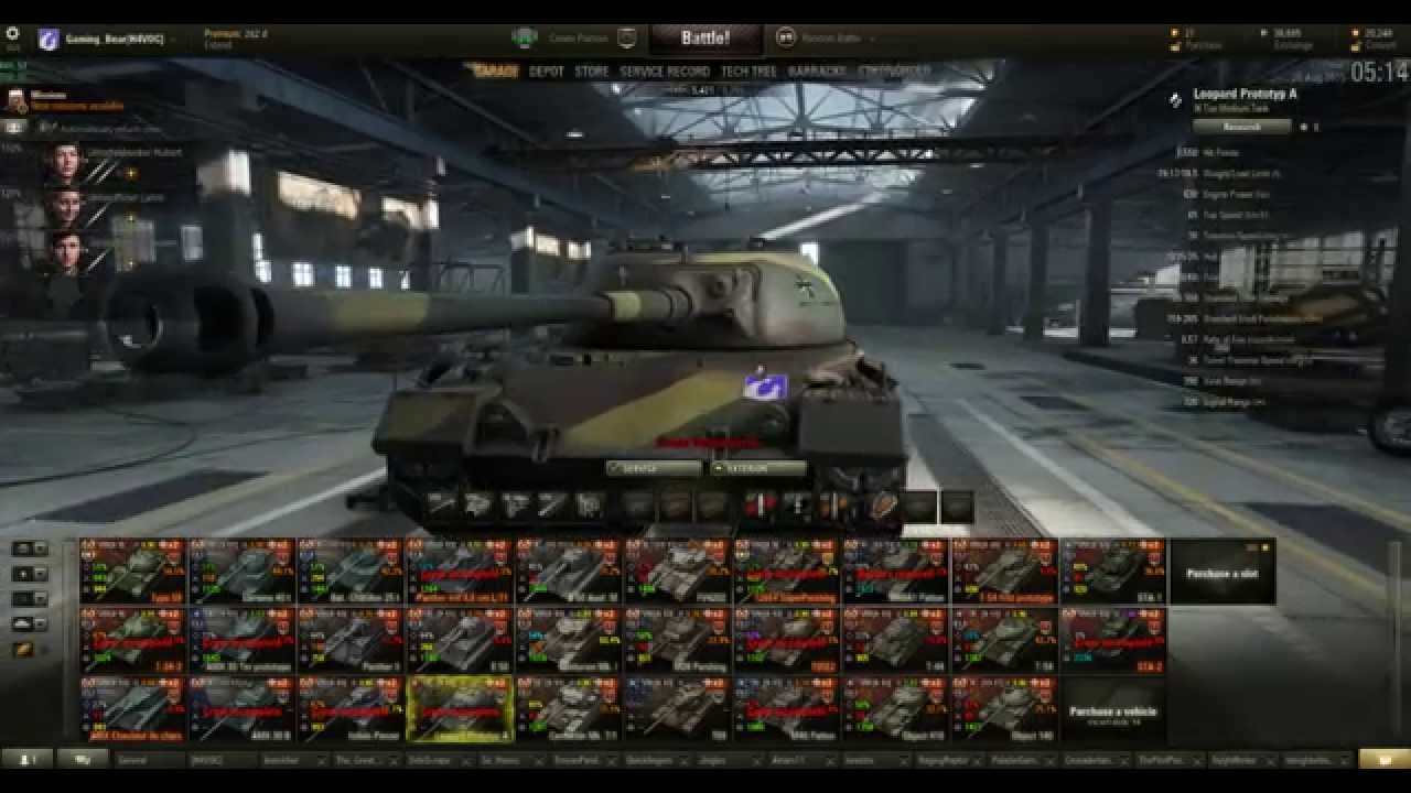 World of Tanks Leopard Prototype A How to get female crew. - YouTube