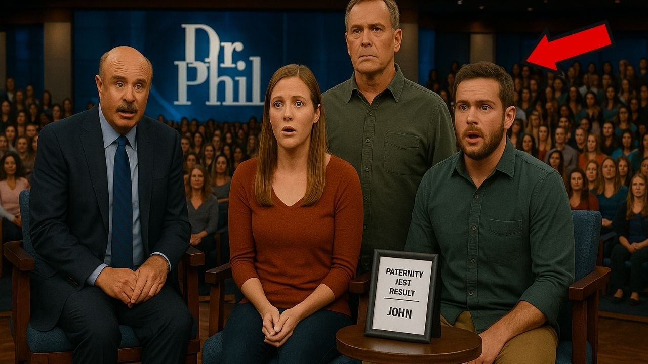Dr. Phil FREEZES When DNA Reveals the Father Standing Right Beside Her ...