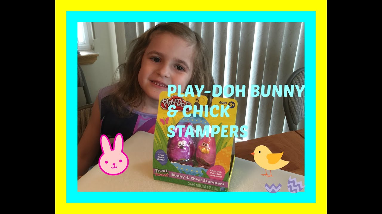 PLAY-DOH BUNNY & CHICK STAMPERS - YouTube