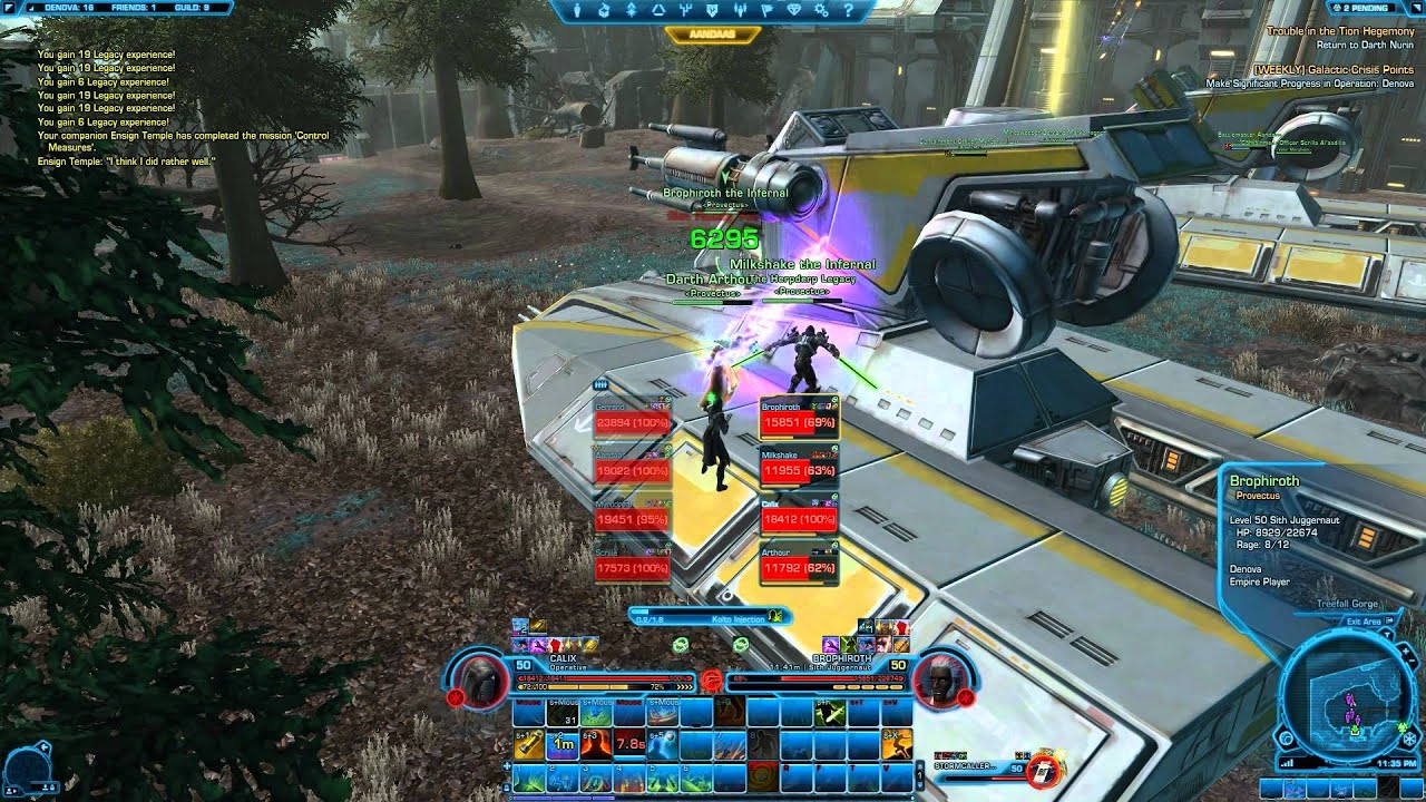 SWTOR: Provectus | Hard Mode Denova | Firebrand & Stormcaller [GUIDE ...