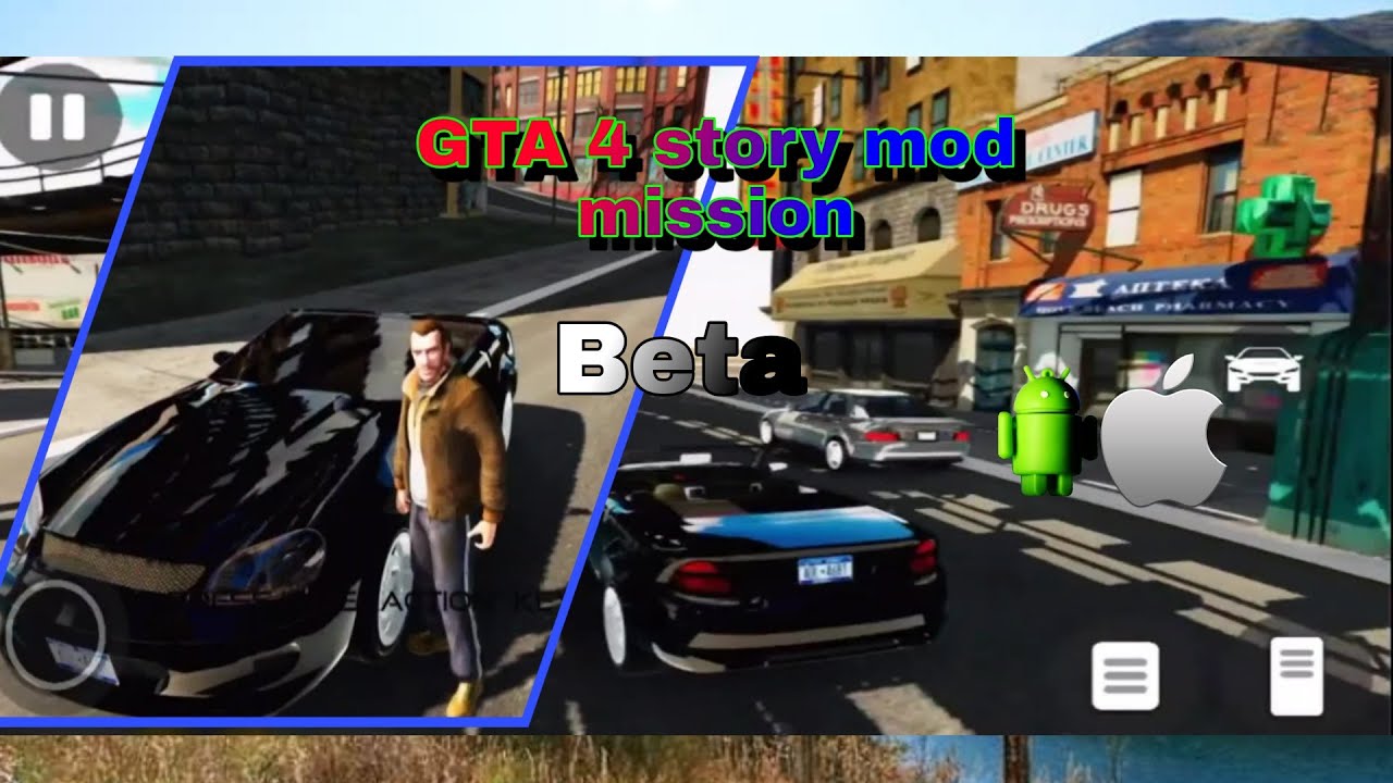 gta 4 mobile - android / ios - story mission beta gameplay | gta iv ...