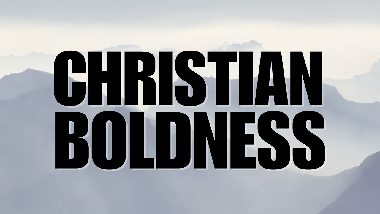 Christian Boldness - Acts Chapter 4 - 10/8/23 - YouTube