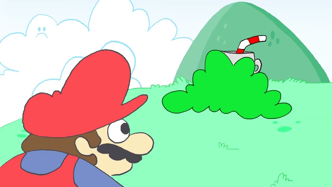 mario vs cuphead (animation) - YouTube