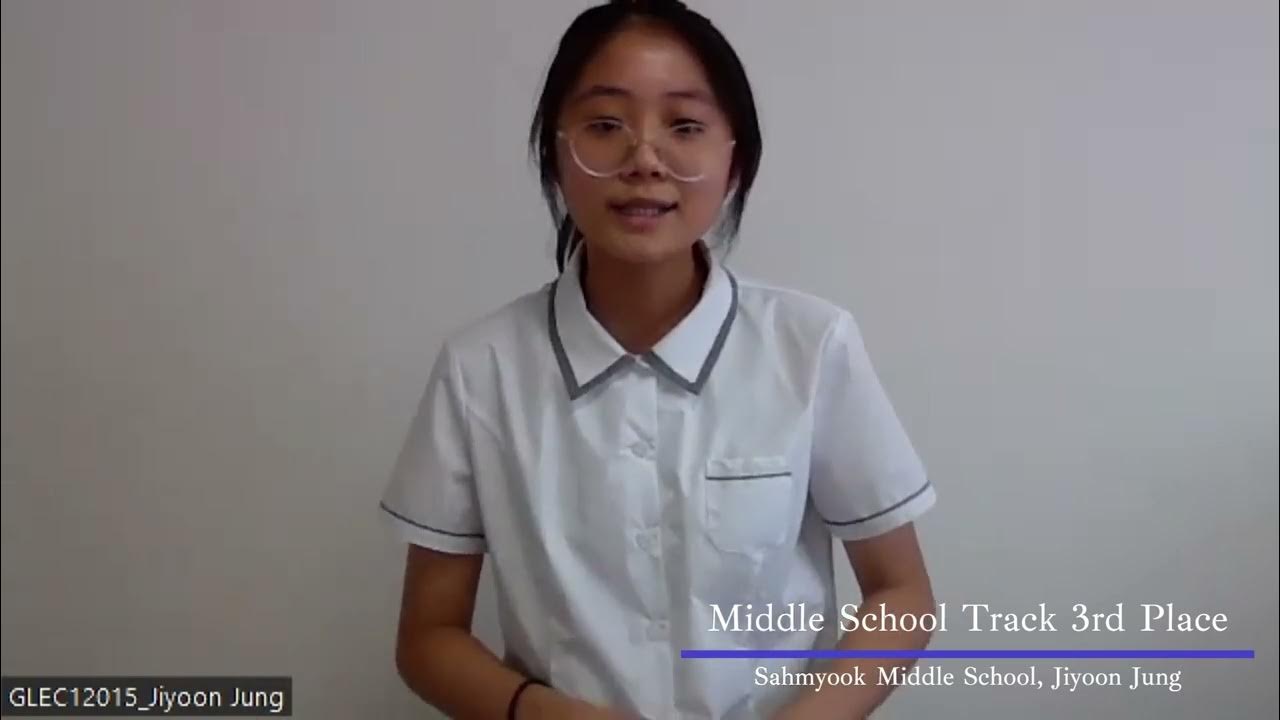 [GLEC] 2023 Middle School Track · 3rd Place · Jiyoon Jung - YouTube