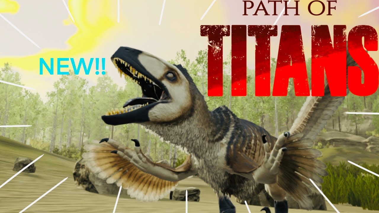 New Utahraptor TLC Showcase - Path of Titans - YouTube