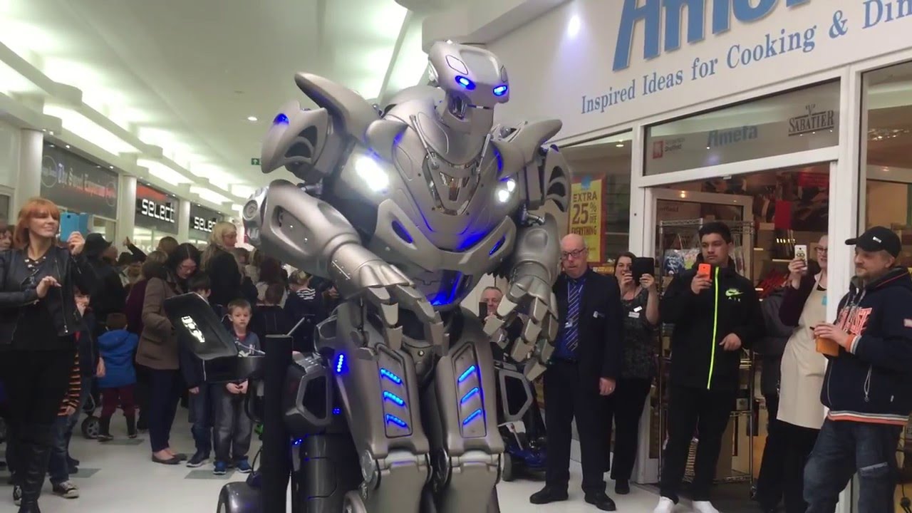 Titan The Robot - Now available to book! - YouTube