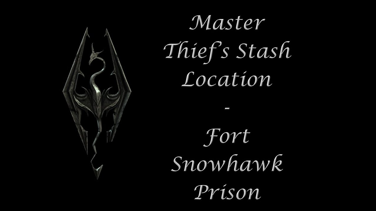 Fort Snowhawk Prison - Master Thief's Stash Location - YouTube