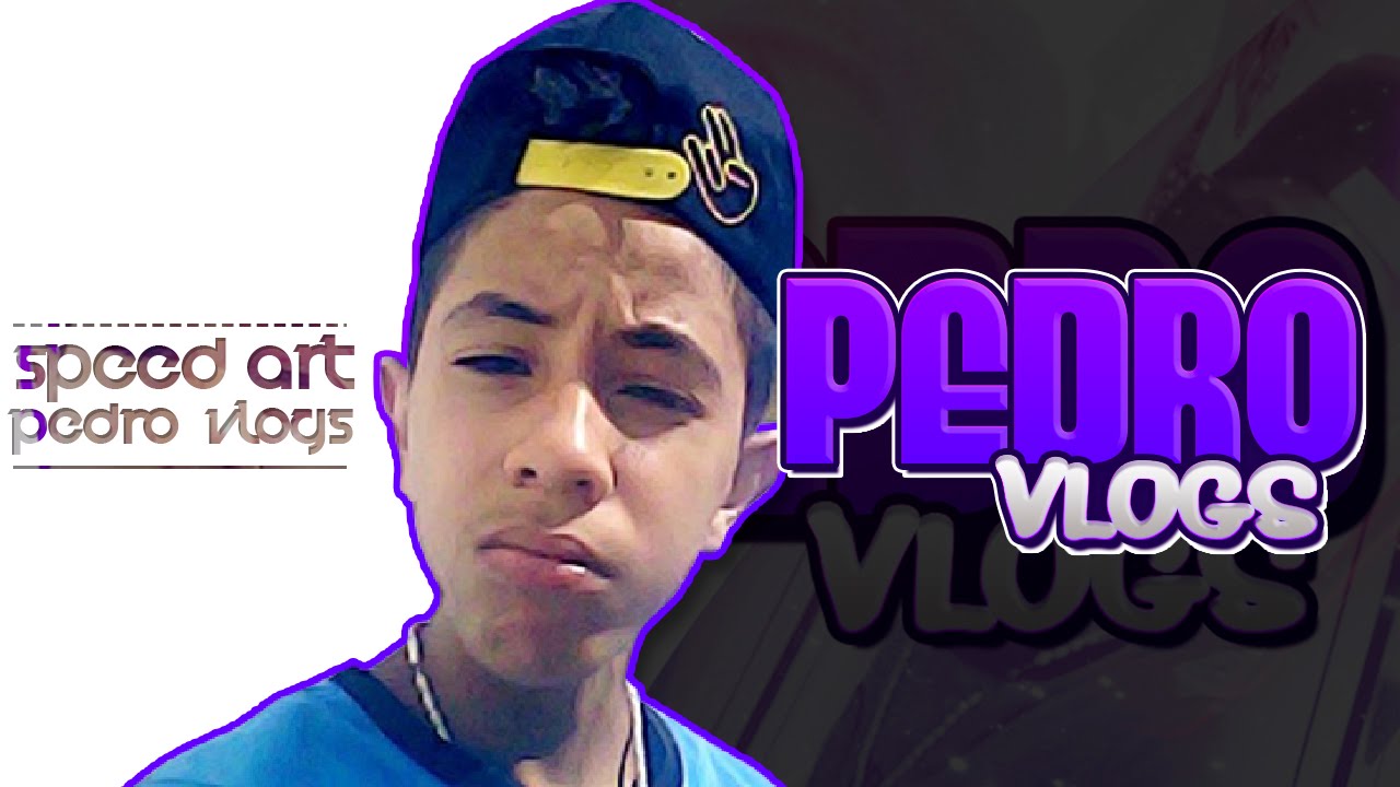 Banner Speed-Art#43 | Pedro Vlogs - YouTube