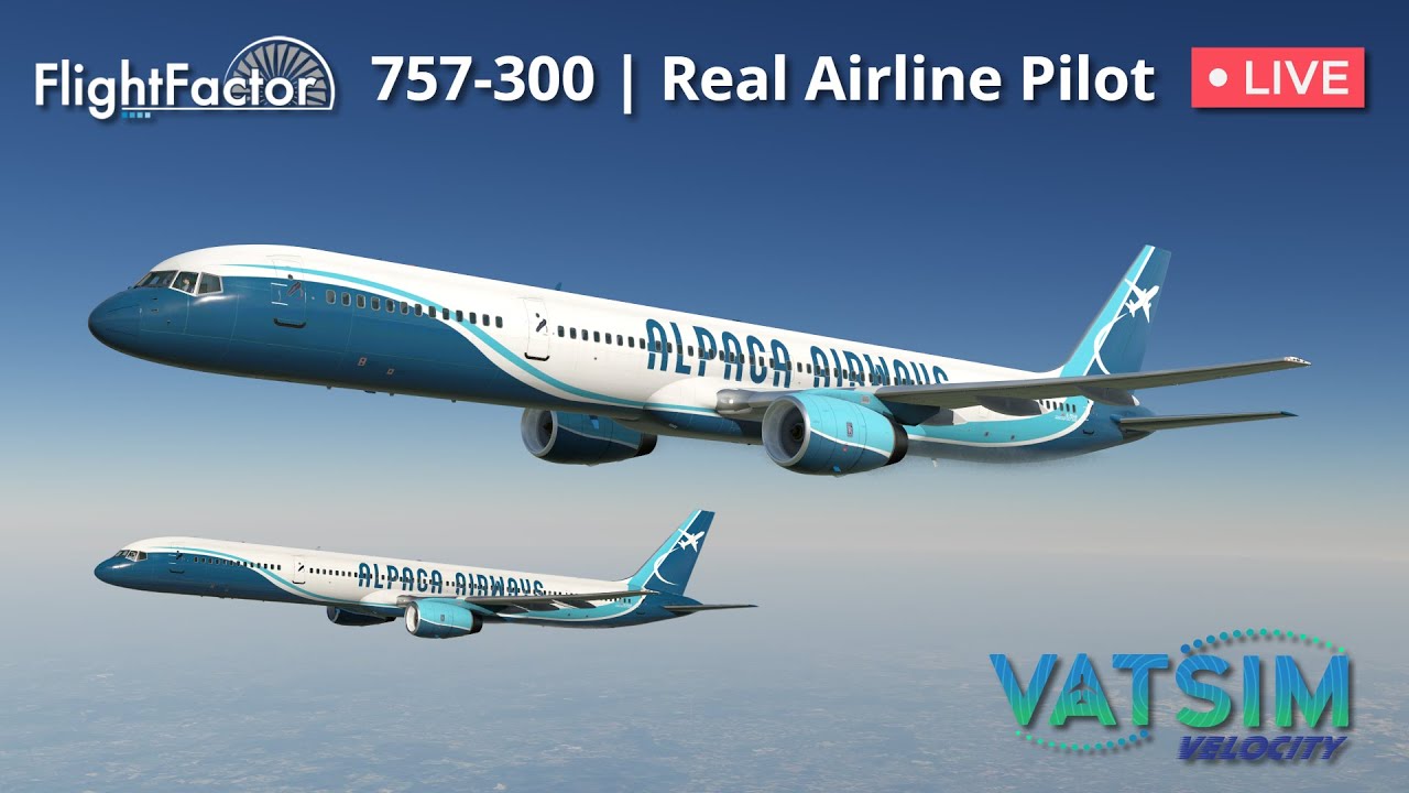 Flight Factor 757-300 | VATSIM Velocity Update | Frankfurt – Sarajevo ...