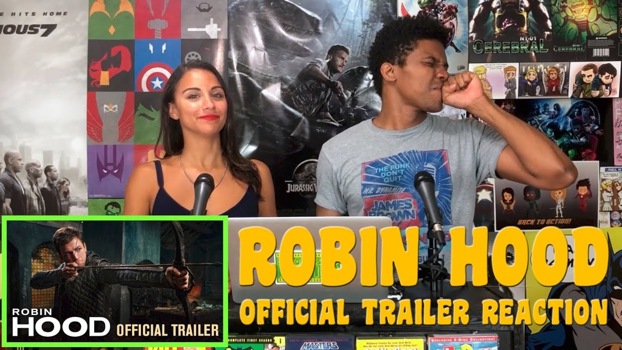 ROBIN HOOD Trailer Reaction Official - YouTube