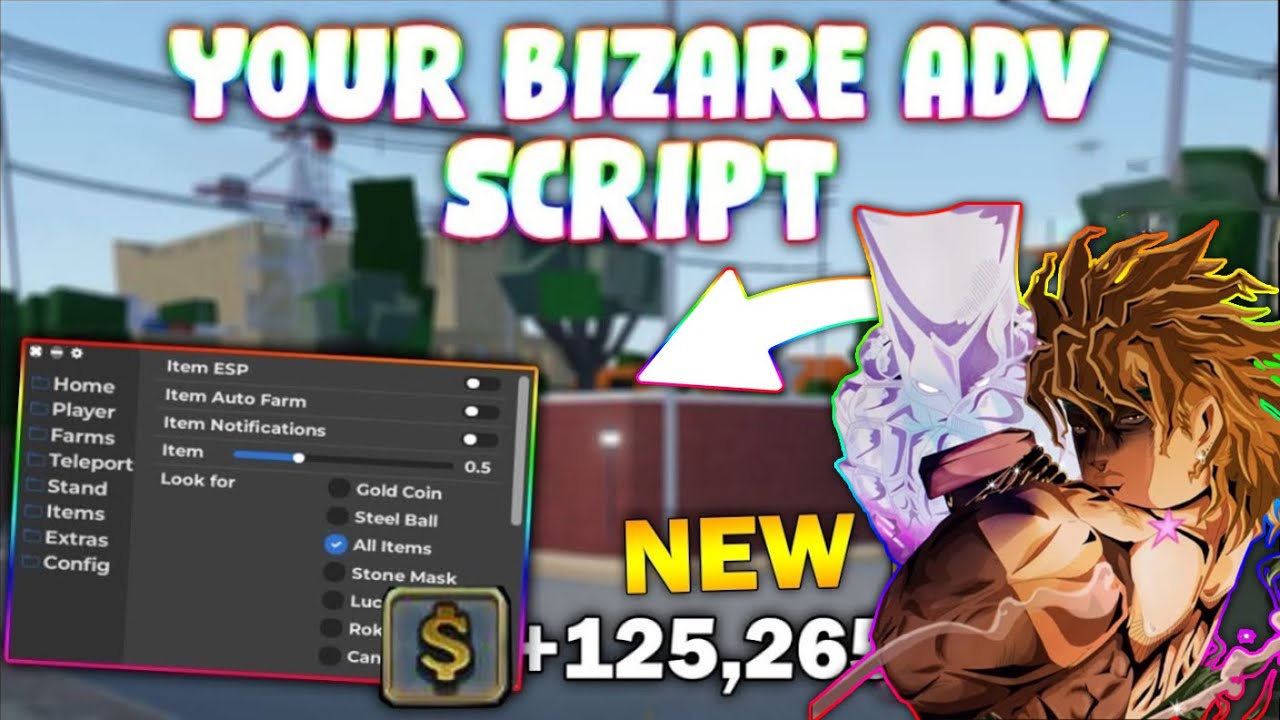 *NEW* Your Bizarre Adventure Script (PASTEBIN 2024) (AUTOFARM, FIGHT ...