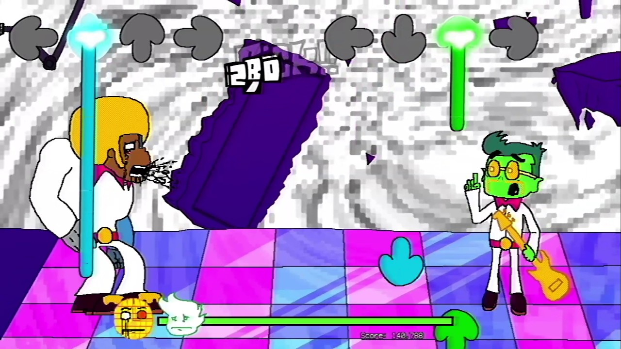 Waffles (Vocals) - FNF VS Pibby Corruption Teen Titans Go (VS CYBORG ...