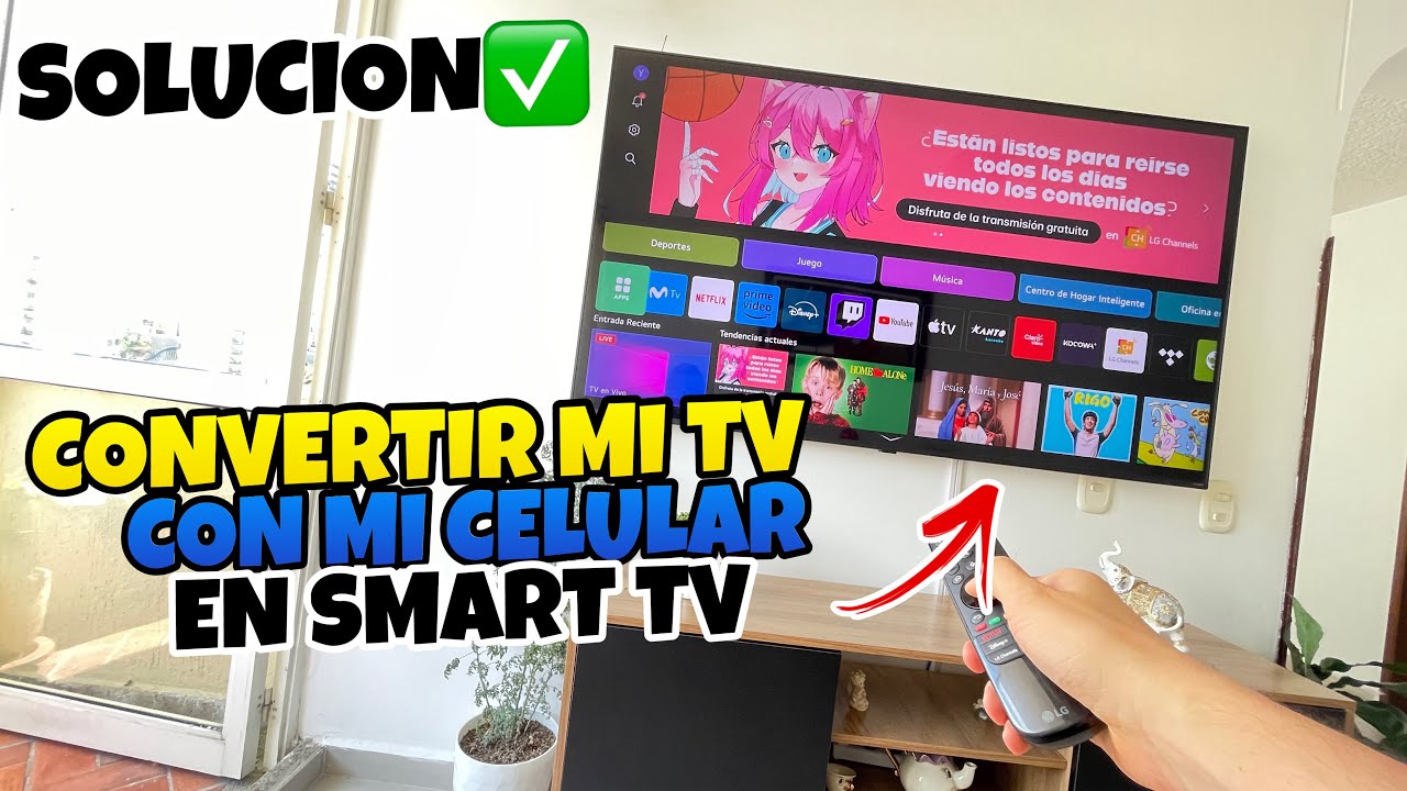 👉 ¿ Como CONVERTIR Mi TV en SMART TV con mi CELULAR ? SOLUCION - YouTube
