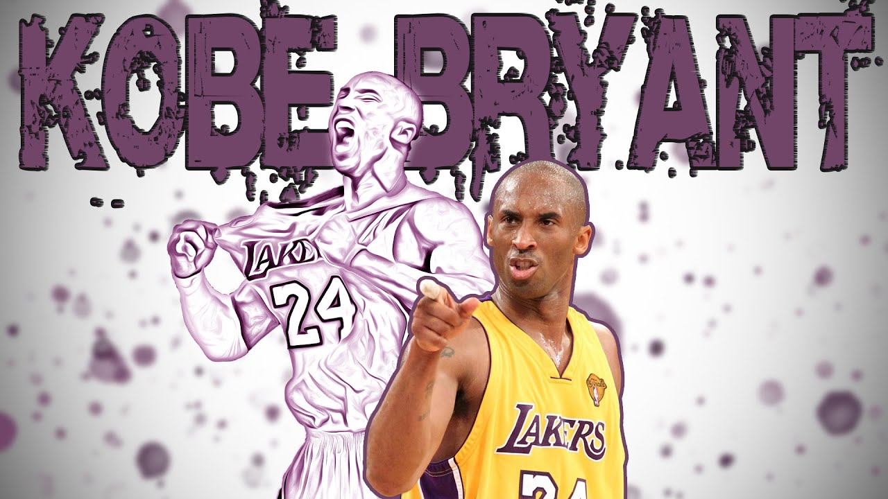 KOBE BRYANT FAN ART - Photoshop - Le Roi Pixel - YouTube