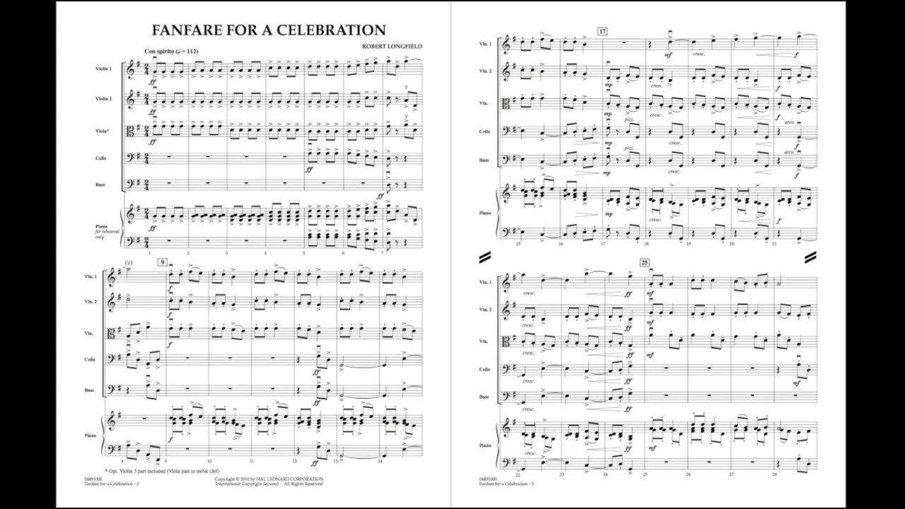 Fanfare for a Celebration by Robert Longfield - YouTube