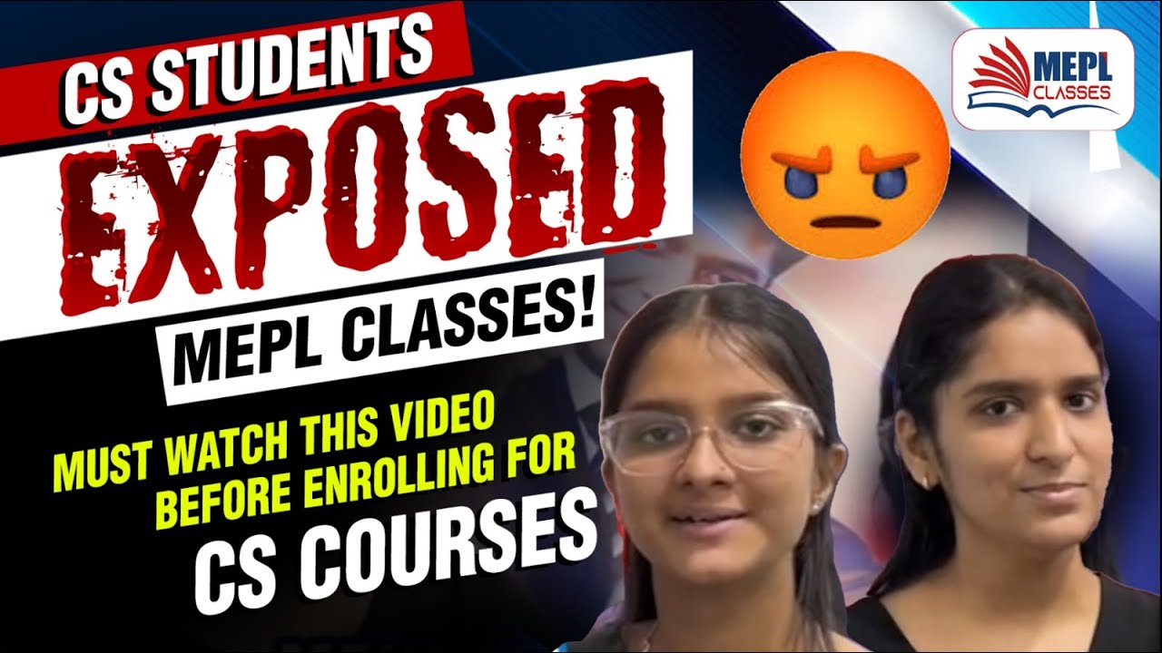 CS Students EXPOSED 😱MEPL Classes | Must Watch This 🎥 B4 Enrolling For ...