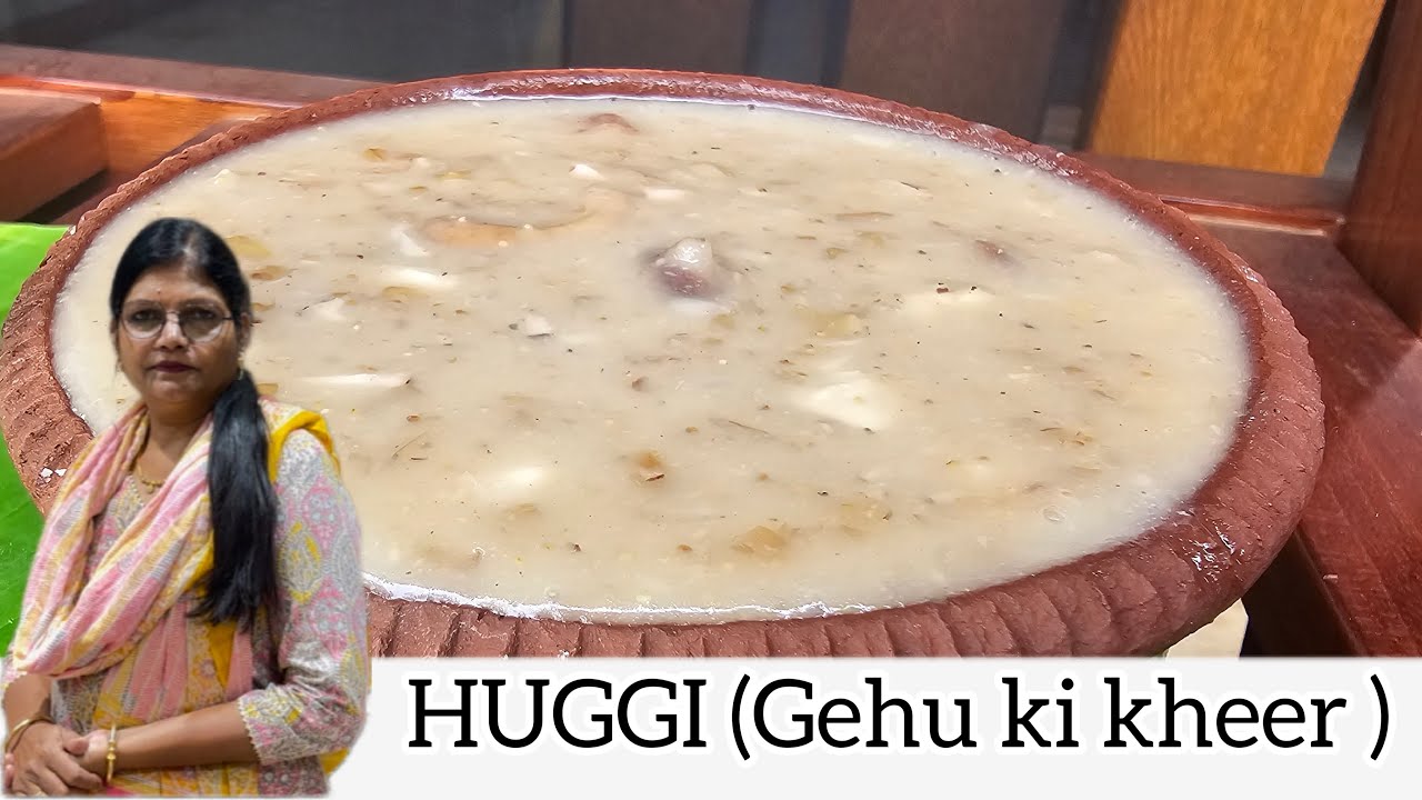 ||HUGGI(gehu ki kheer)||ganpati festival special recipe || Done in ...