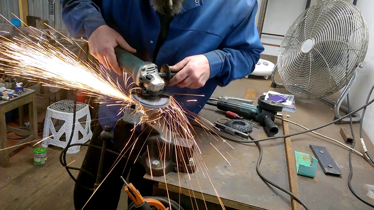 Welding Job on a zip line mechanism - YouTube