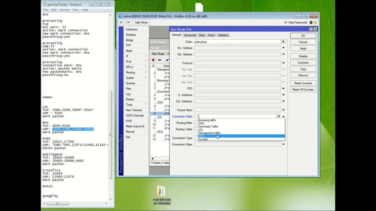 Mikrotik Gaming Priority Using Mangle Simple Queu Queue Tree part 2 - YouTube