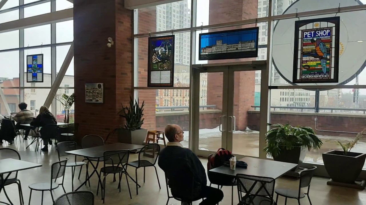 Commercial TV Installation - YouTube