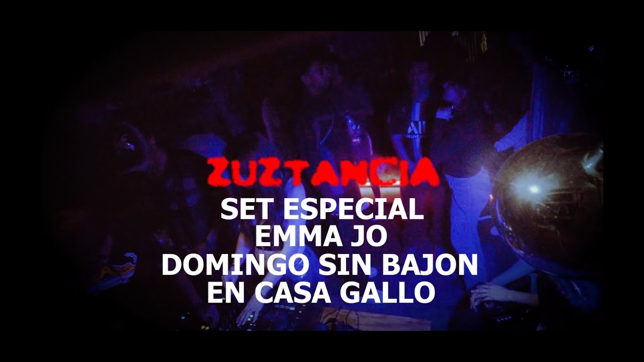 EMMA JO SET ESPECIAL - DOMINGO SIN BAJON- CASA GALLO - YouTube