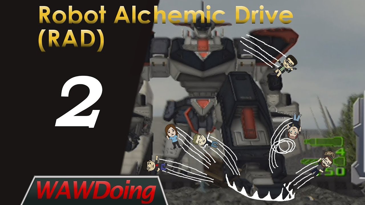 Robot Alchemic Drive (RAD) - Episode 2 - I'll Smash Your Other Grandma ...