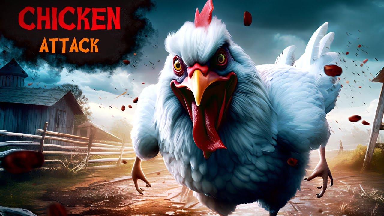 AKU MENCOBA BERMAIN GAME CHICKEN ATTACK - YouTube